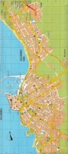 Carte de Alghero - Guide tourisme Sardaigne